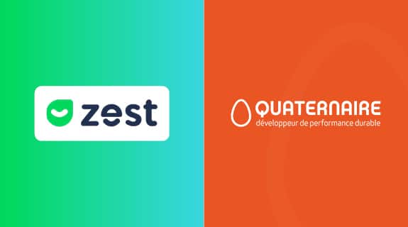 Quaternaire x Zest | Annonce de partenariat